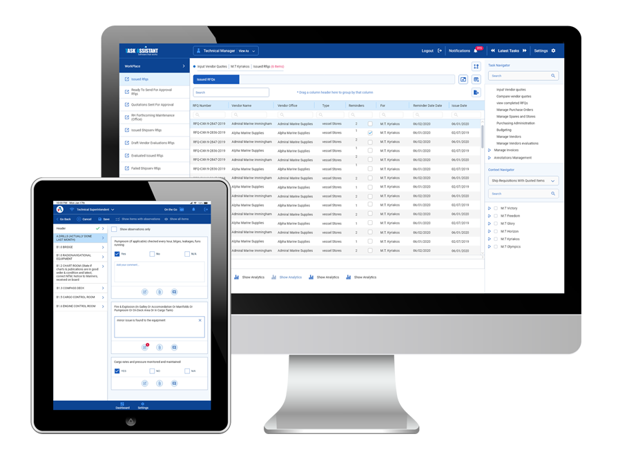 Task Assistant® Shipmanagement Software